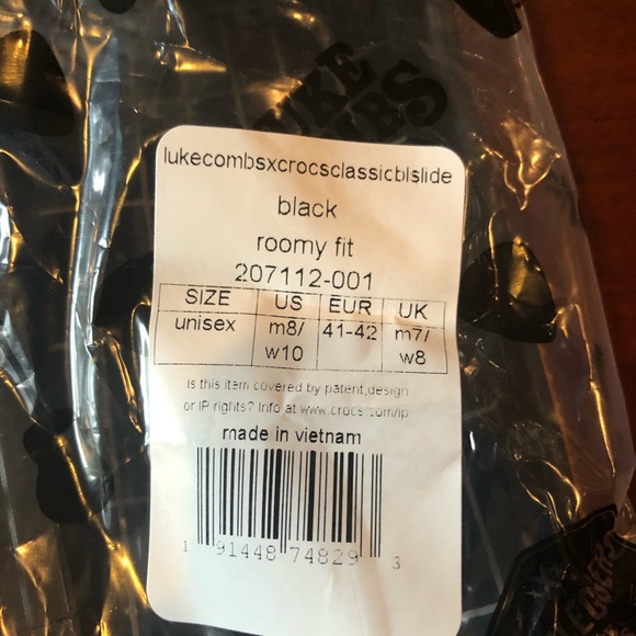 CROCS | Shoes | Nwt Luke Combs X Crocs Bootlegger Slides Mens 8 | Poshmark